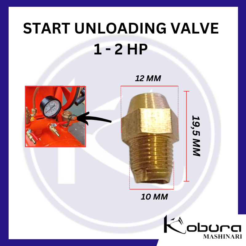 Start Unloading Valve 1 - 2 HP Shark Brand Air Compressor | Shopee Malaysia