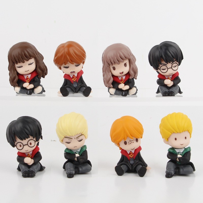 Harry Potter zun Fig Series words set of 8 figures | Shopee Malaysia