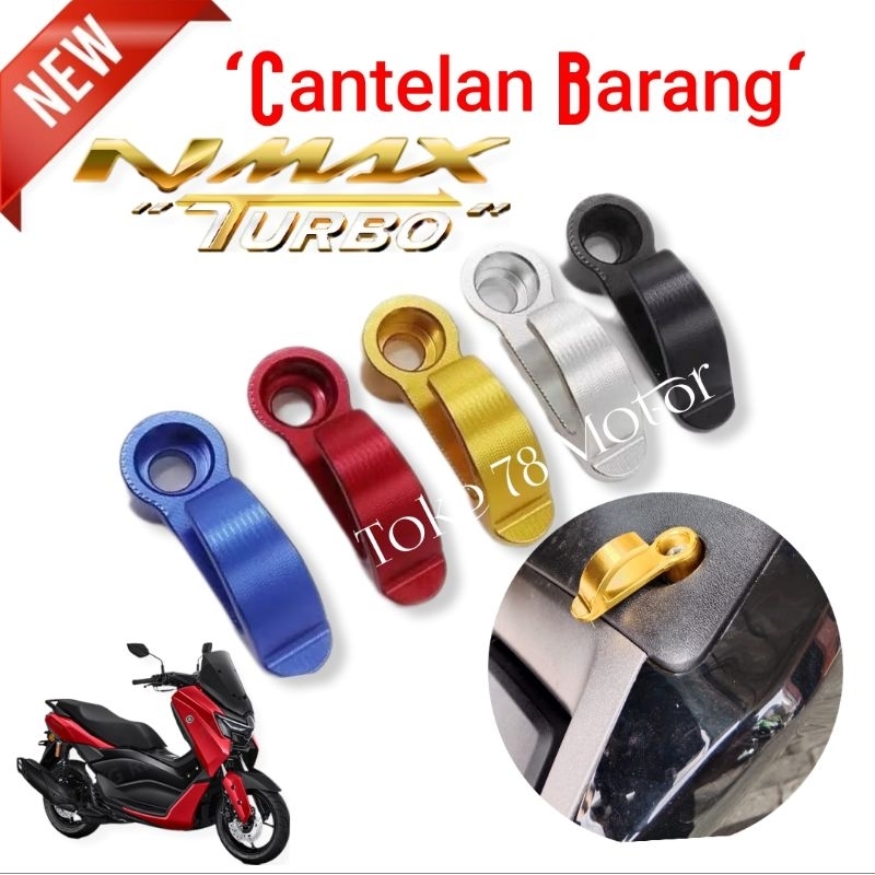 GANTUNGAN Nmax TURBO NEO S TECHMAX 2024 full CNC Goods Hanger | Shopee ...