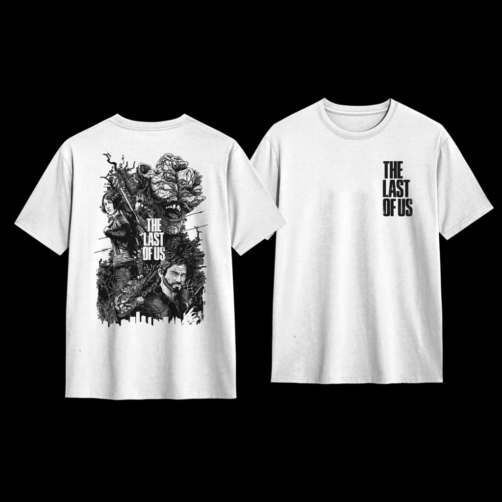 The Last of Us Tshirt Game TLOU Merch T-shirt | Shopee Malaysia