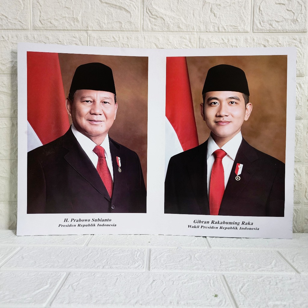 Indonesian PRESIDENTIAL PHOTO POSTERS AND PRESIDENT WAKIL / POSTERS ...