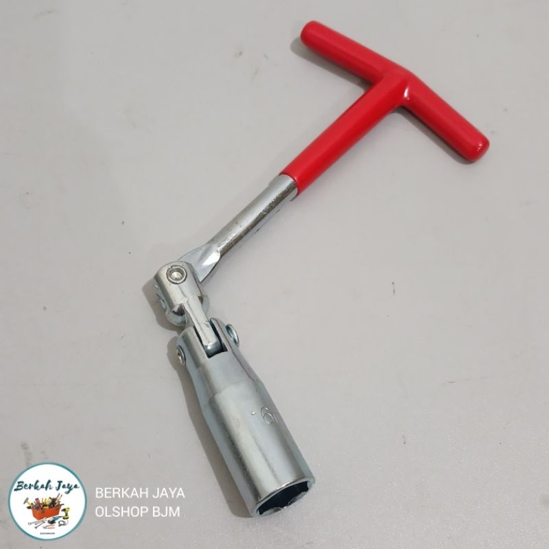 Grip ON 88-516 SPARK PLUG Wrench 16 MM STANDARD FLEXIBLE SPARK PLUG T ...