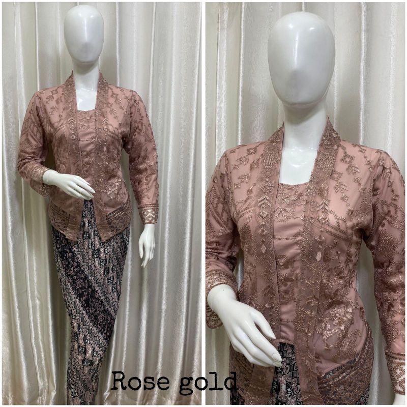 Polos TILLE NEW KUTU KEBAYA SET/LATEST GRADUATION KEBAYA/JUMBO KEBAYA ...