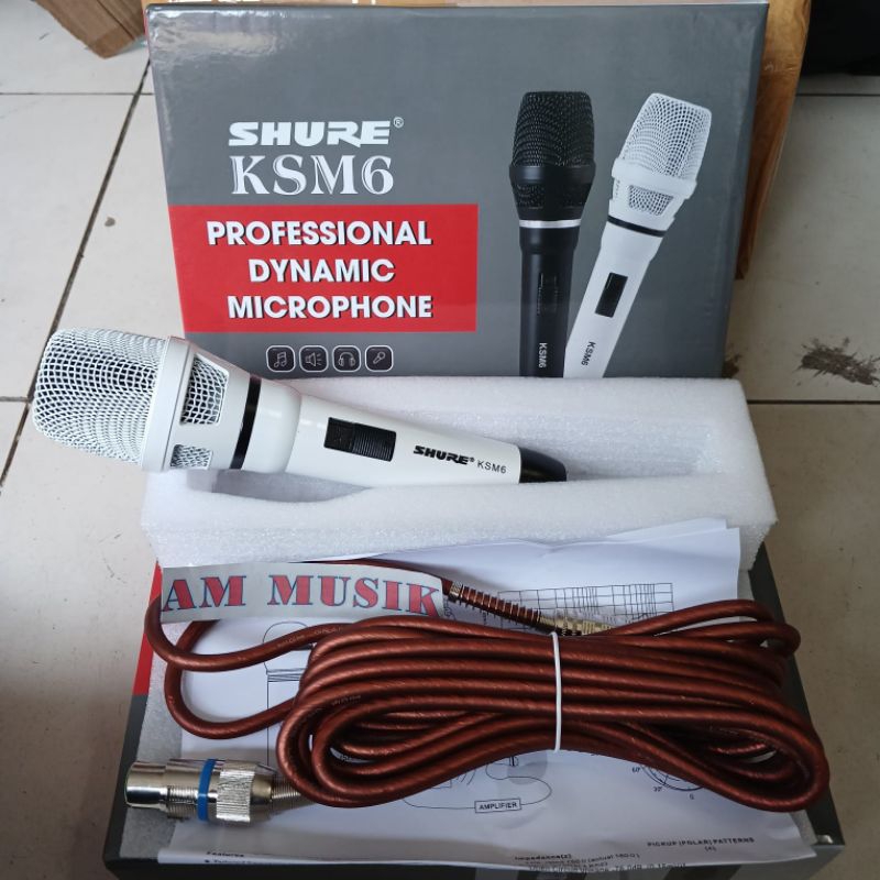 Ksm-6 MICROPHONE KSM6 Cable Mic | Shopee Malaysia