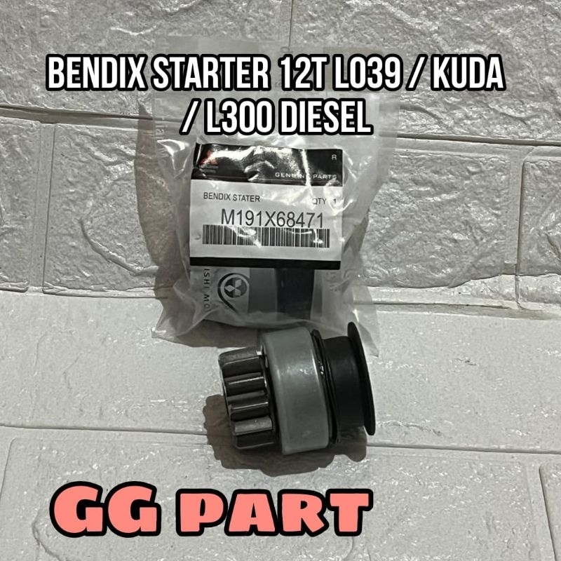 Bendix STATER GEAR BENDIX MITSUBISHI L039 HORSE | Shopee Malaysia