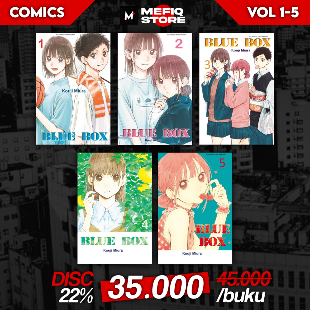 [Comic] Blue Box Volume 1, 2, 3, 4, 5 [Sealed Condition] | Shopee Malaysia