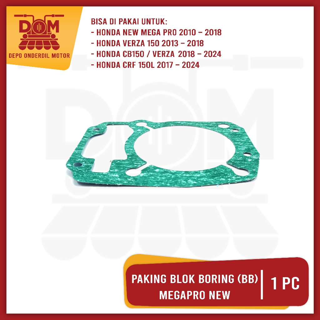 Gasket Block Boring Bottom Mega Pro New Mono (PSP) Gasket BB Packing ...