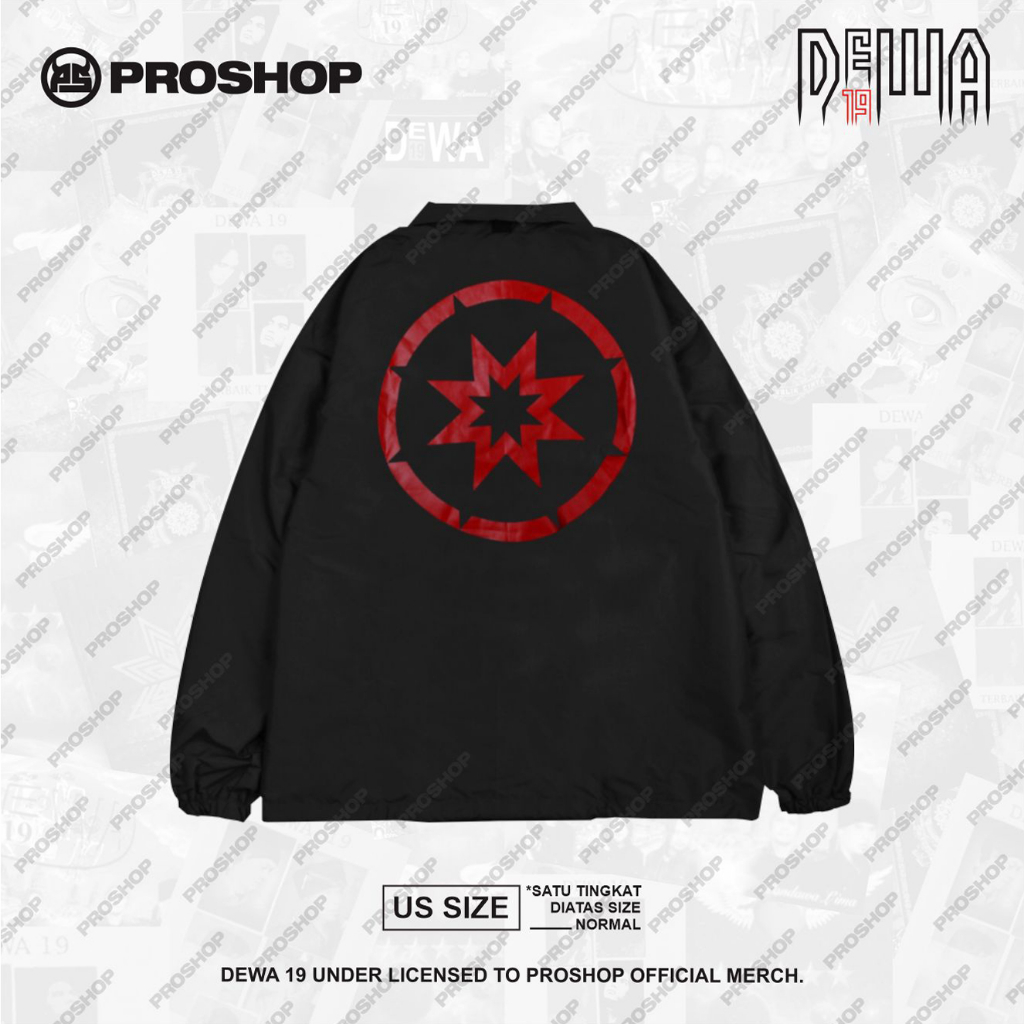 HITAM Proshop | Dewa 30th Dewa Box Set Coach Jacket Dewa19 | Black ...