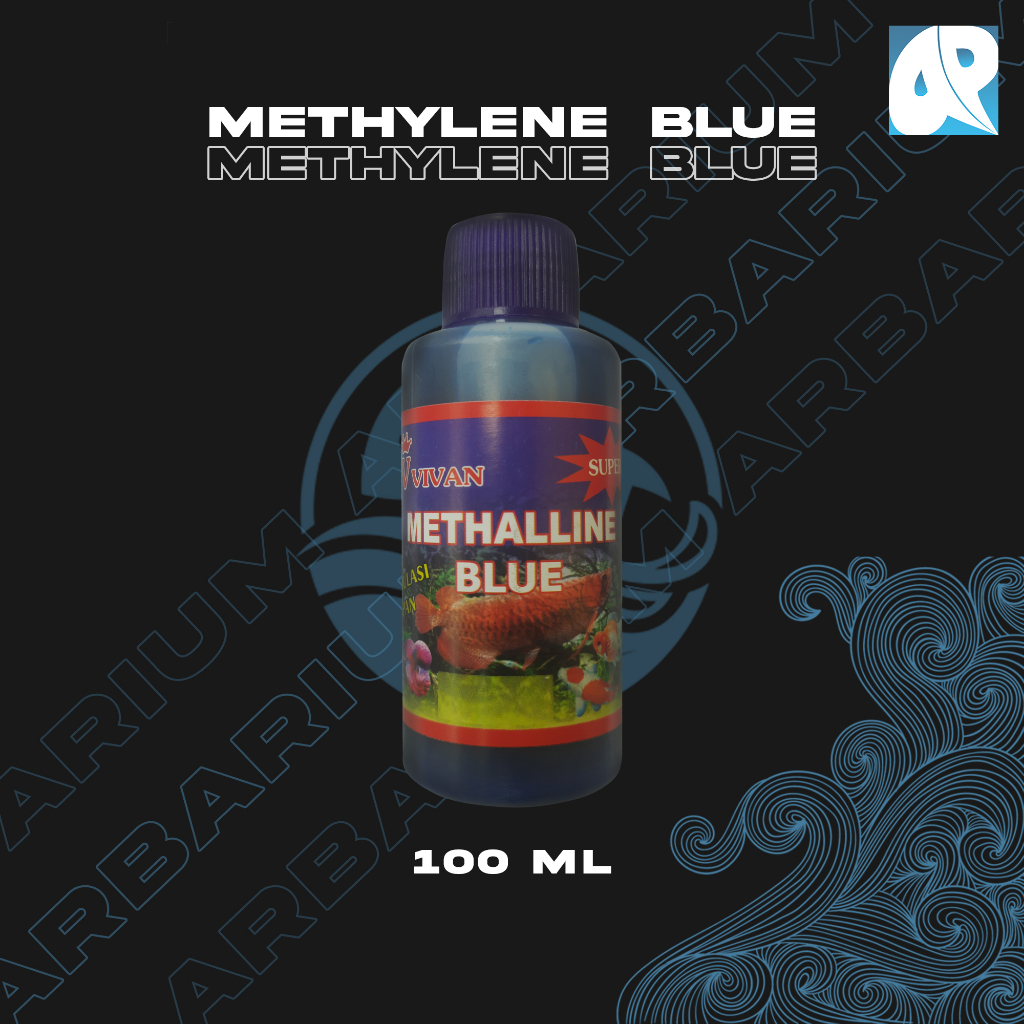 Original Methylene Metaline Blue Medicine Blue White Spot Aquarium Fish 100ml | Shopee Malaysia