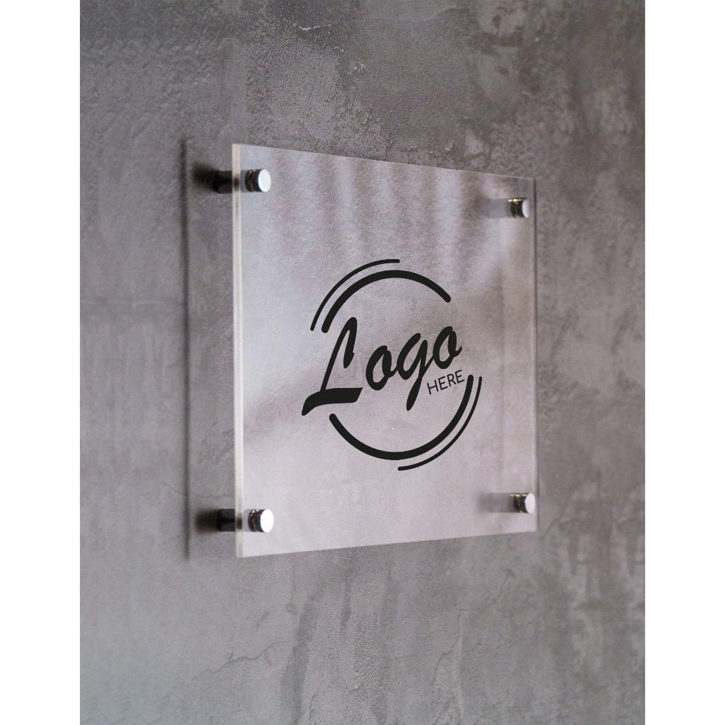 Directly!!! Free CUSTOM SIGN BOARD Acrylic Free CUSTOM LOGO/Door SIGN ...