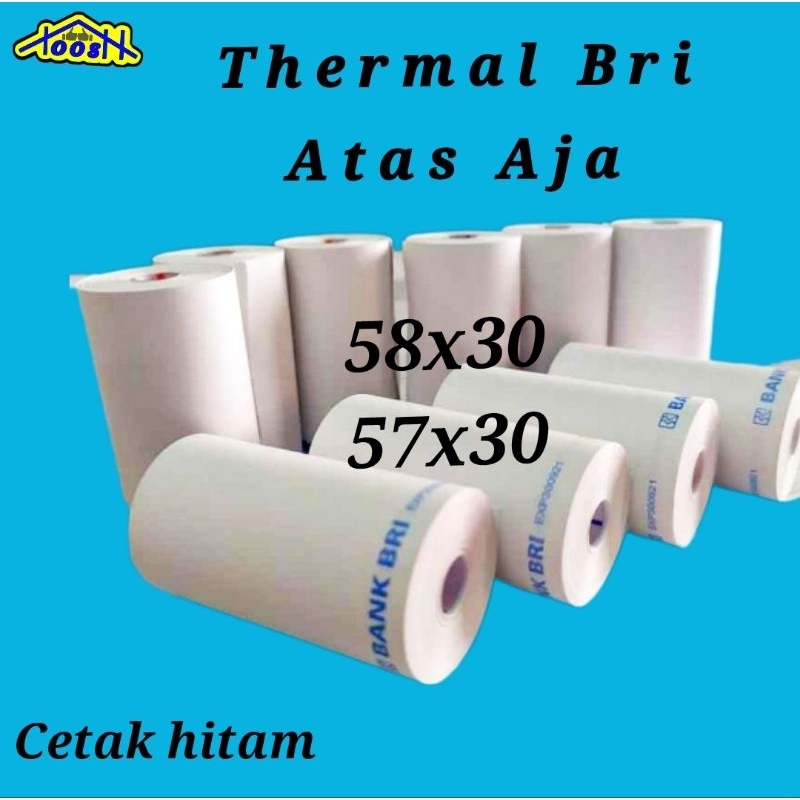 Bri edc thermal paper 58 x 30 57 x 30 top only edc thermal paper ...
