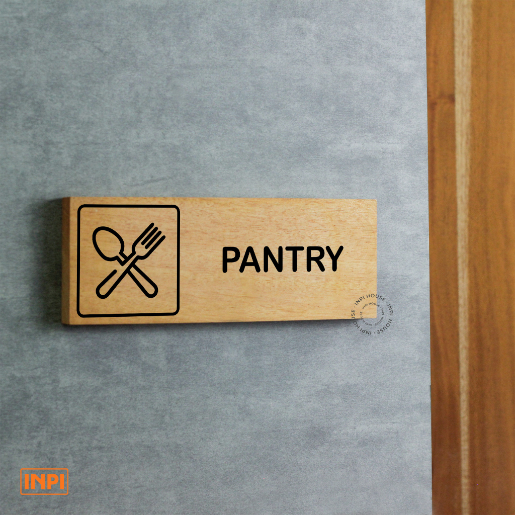 Pantry signage - wall sign - pantry room sign - pantry room | Shopee ...