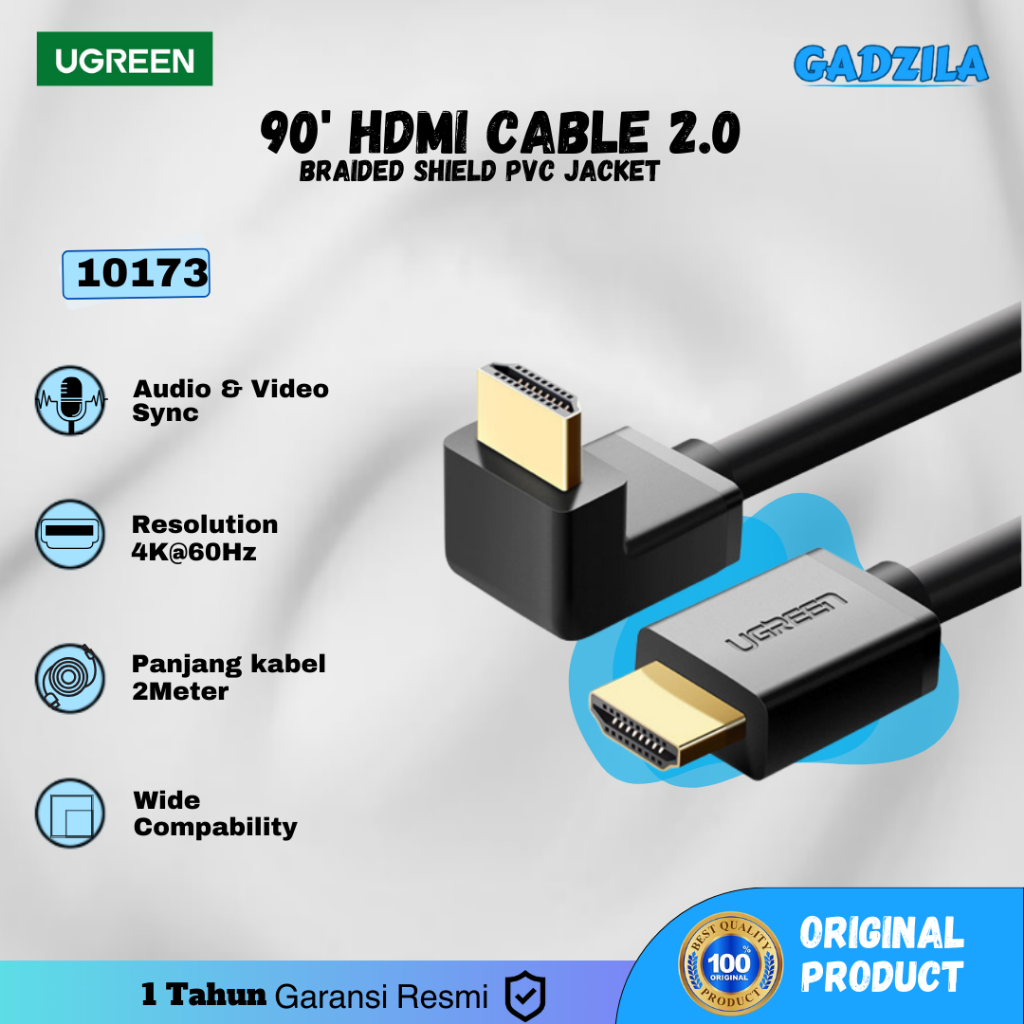 Ugreen HDMI To HDMI Ultra HD 4K HDR Cable UGREEN High Speed V2.0 4K ...