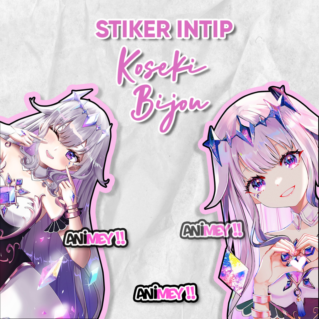Koseki Bijou Side Peek Sticker/Waterproof Sticker | Shopee Malaysia