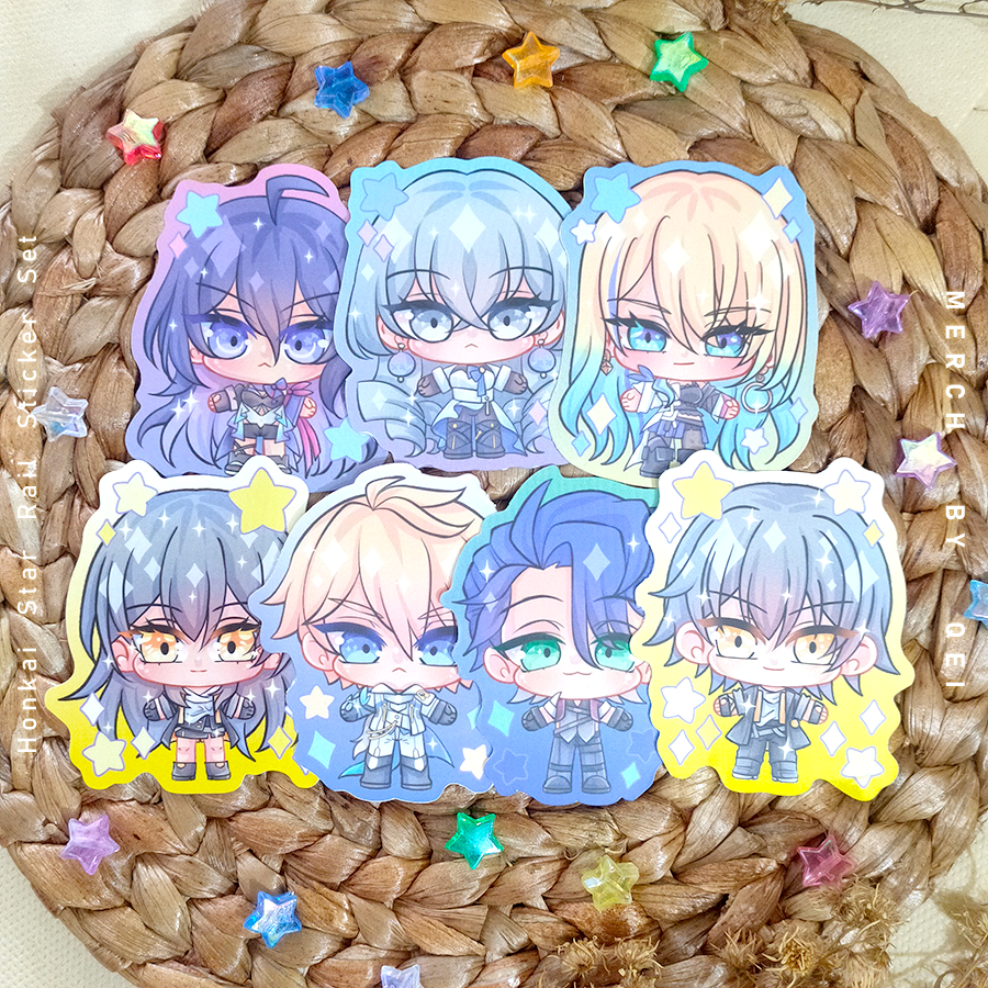 SAMPO Honkai Star Rail Fanart Stickers Merchandise Sticker Merch by Qei ...
