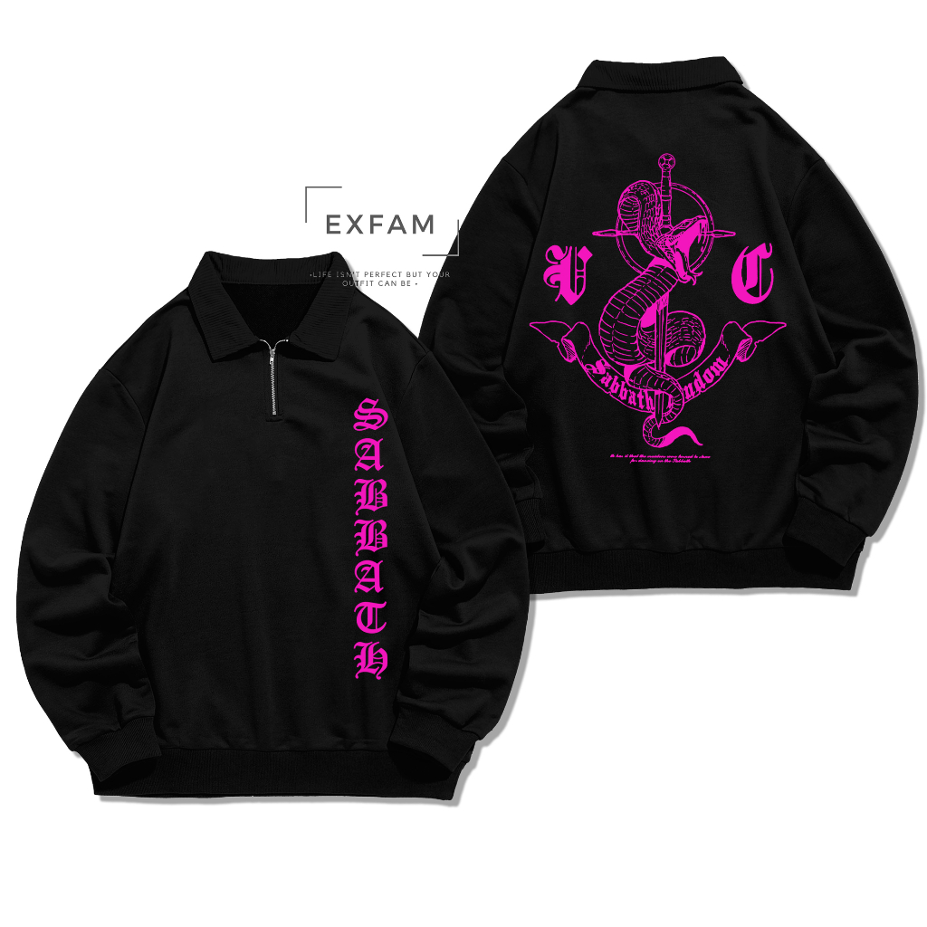 Jacket Halfzipper/Halfzipp Sabbath Crew Wooin Wind Breaker Outfits ...