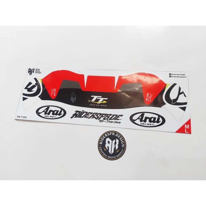 IOM TT 2023 - STICKER DECAL SPOILER DF-X2 | Shopee Malaysia