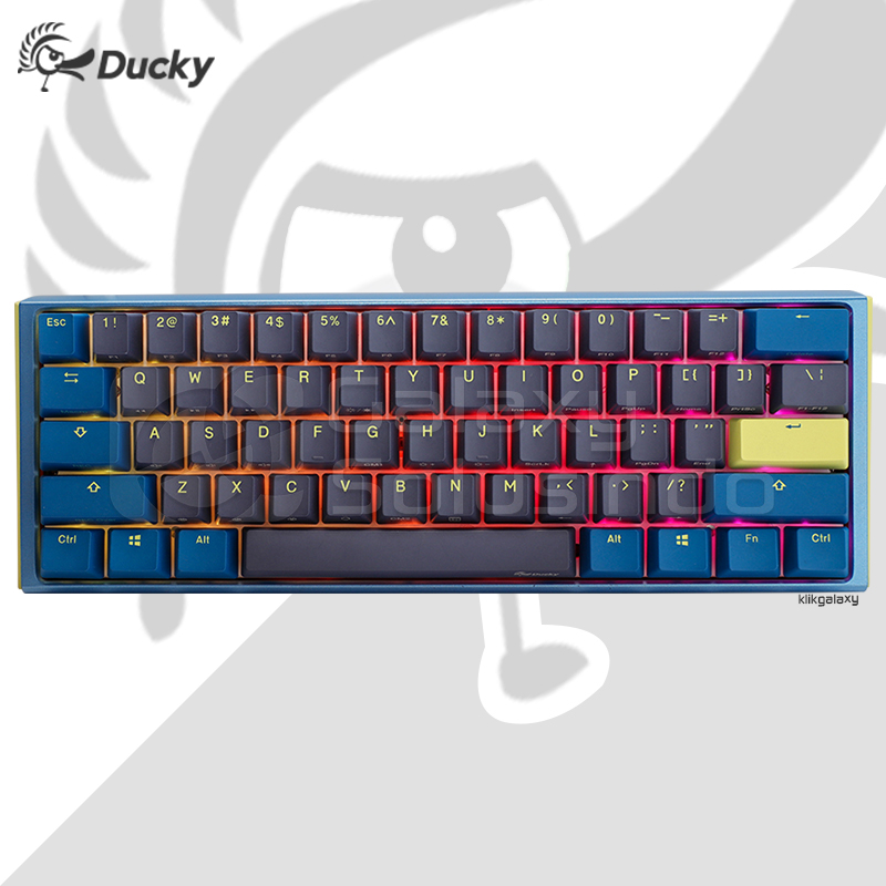 Ducky One 3daybreak Mini RGB Double Shot PBT 60% Mechanical Gaming ...