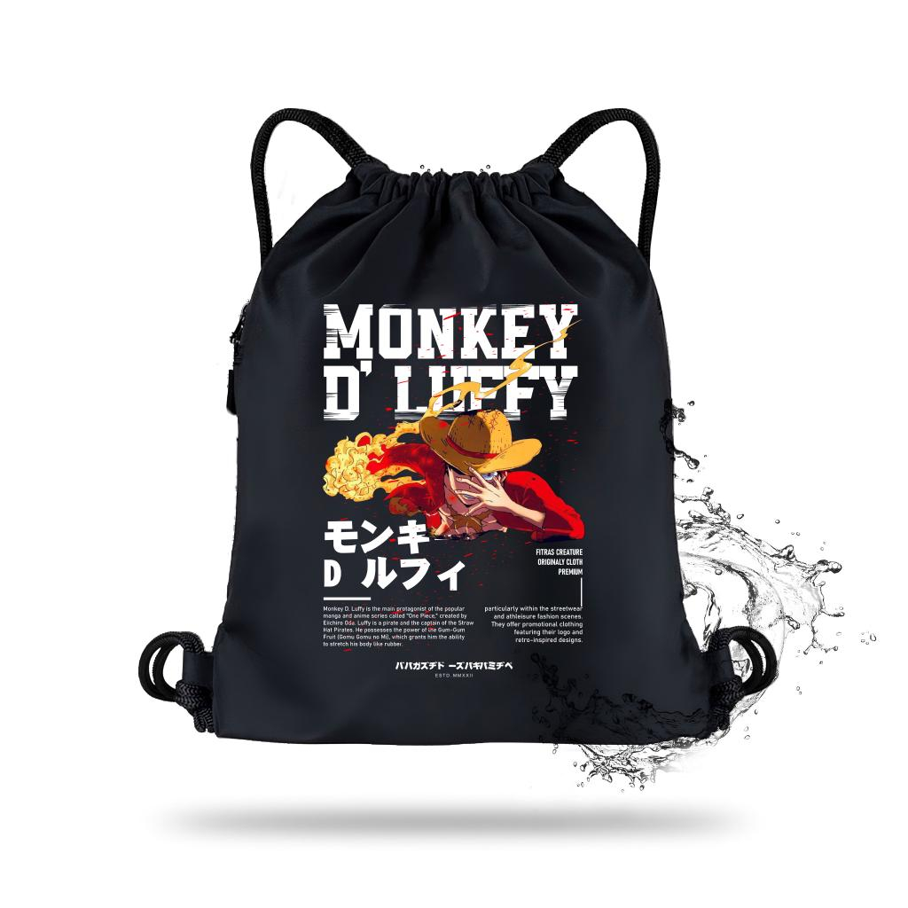 V3 - String Bag Drawstring Bag Luffy Animation Character | Shopee Malaysia