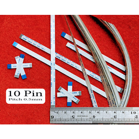Ffc/flexible Cable/Flexible Cable/Flat Cable 10 Pin Pitch 0.5mm (Width ...