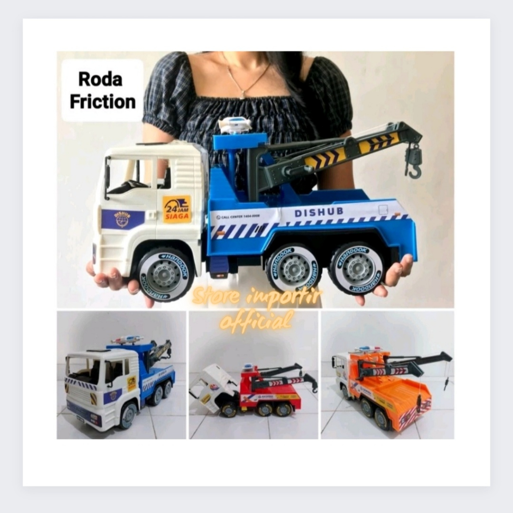 Large SIZE KGP 8082 Crane Pulley Truck Construction Toy | Latest ...