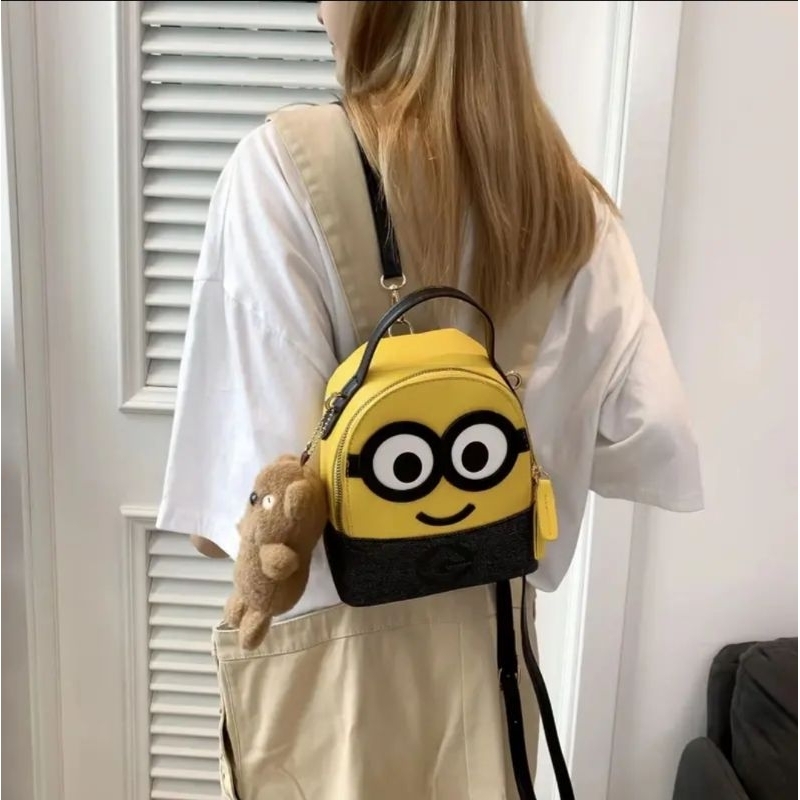 Minion Bag 2IN1 Sling Backpack | Shopee Malaysia