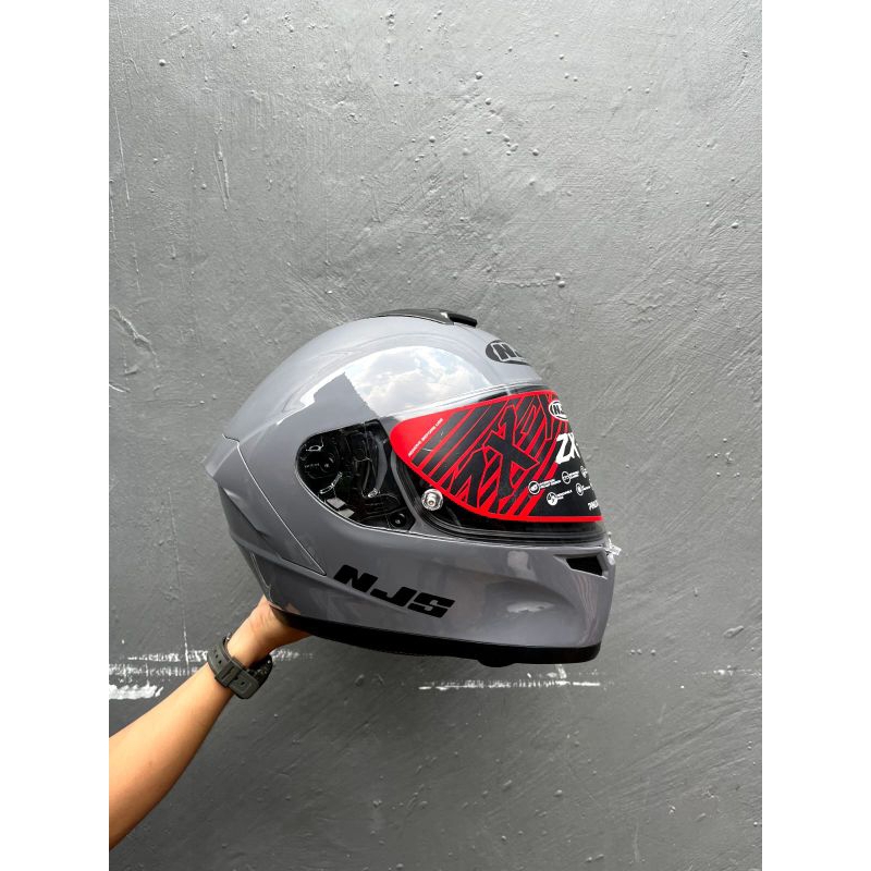 Njs JX 1 SOLID SNI HELMET | Shopee Malaysia