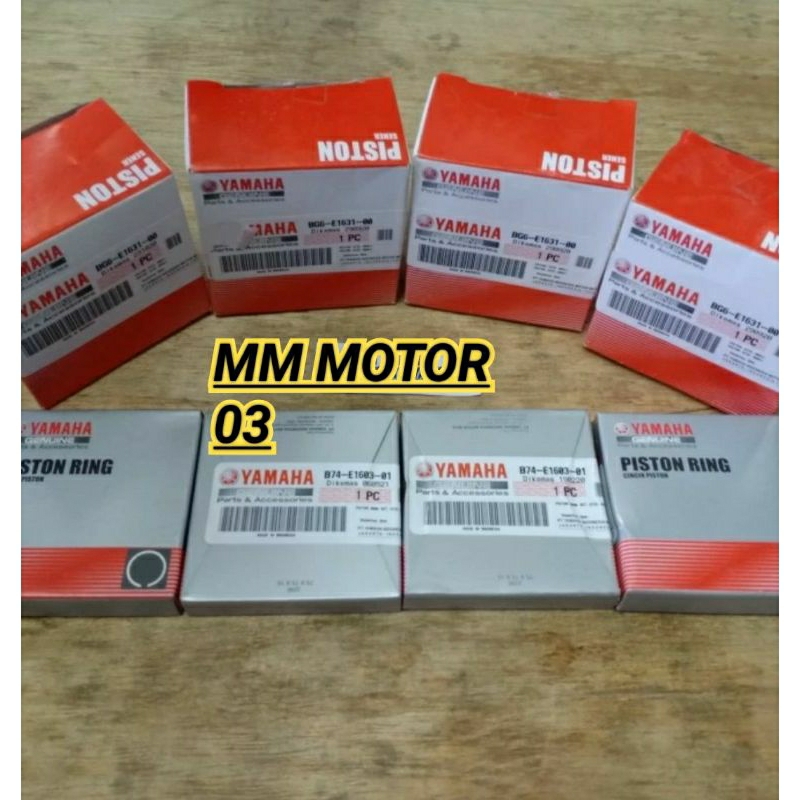 ORIGINAL YAMAHA XMAX SEHER PISTON AND RING PACKAGE YGP | Shopee Malaysia