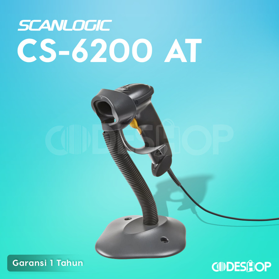 Barcode scanner 2D SCANLOGIC CS-6000 AT EFFECTIVE QR CODE USB | Shopee ...