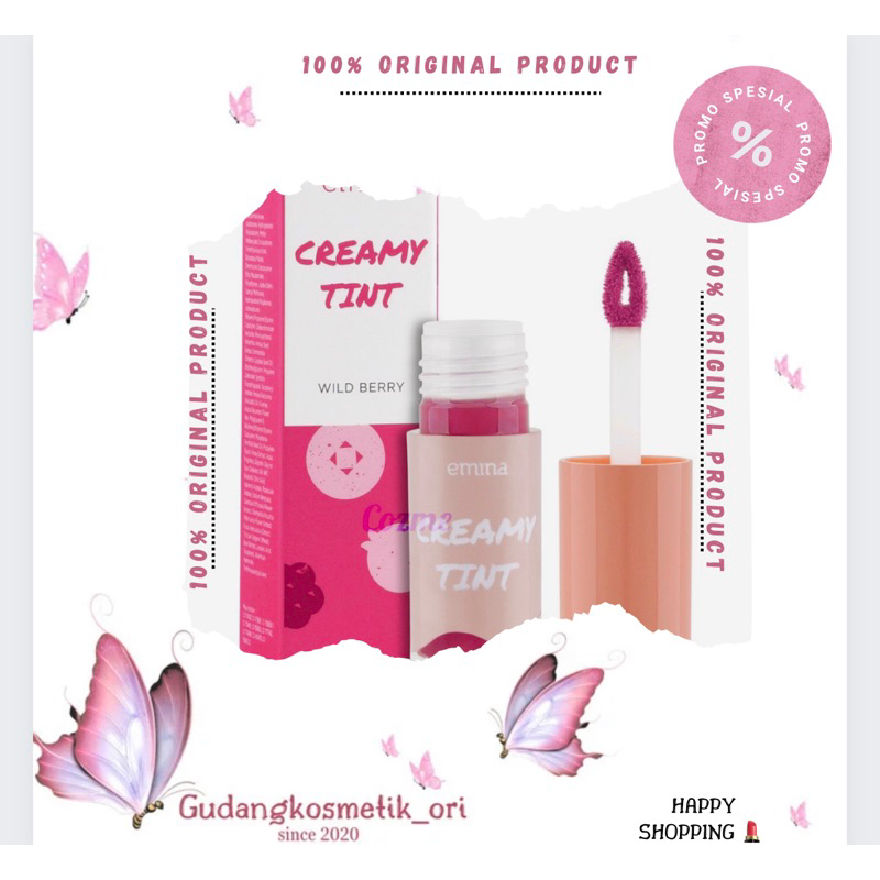 Original Emina Creamy tint lip tint | Shopee Malaysia