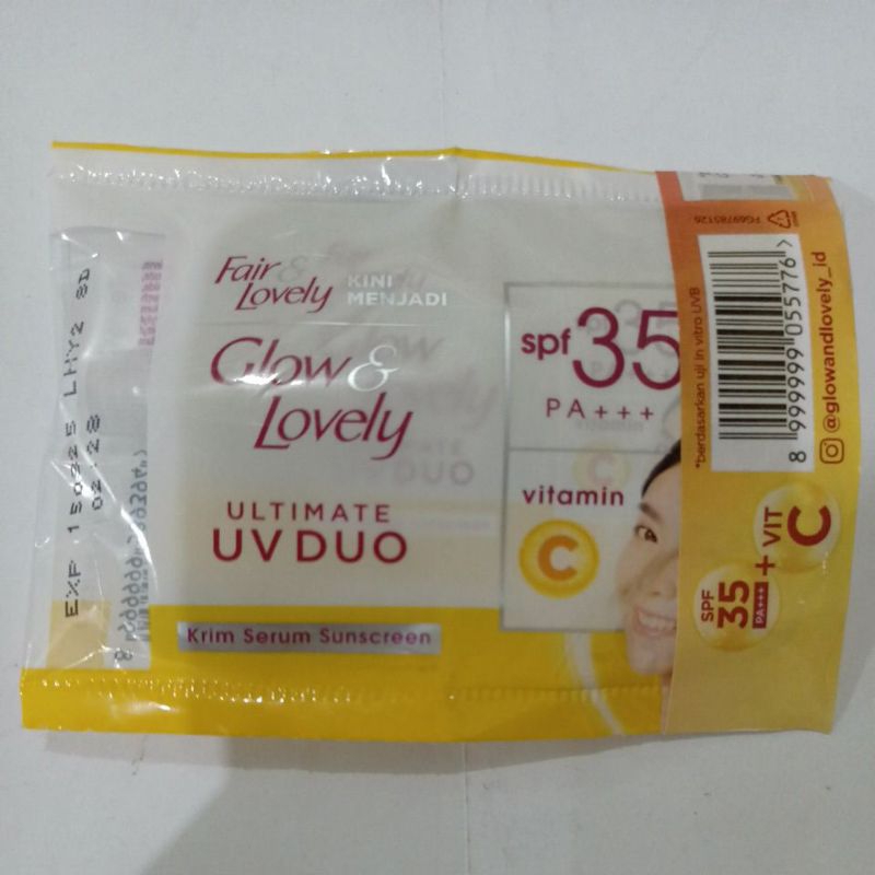 Glow & Lovely Serum SACHET 7g (SACHET) | Shopee Malaysia