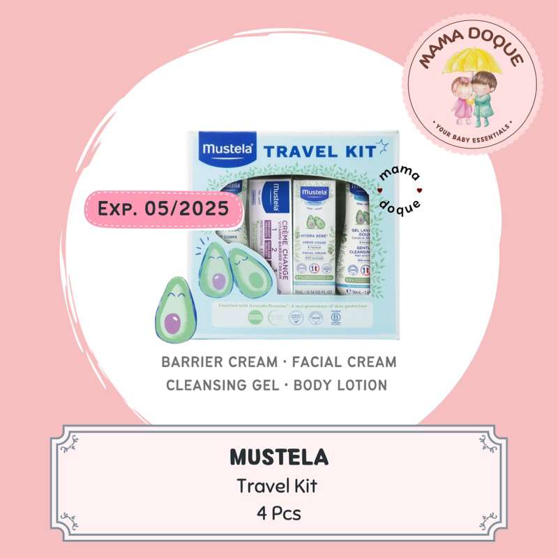 Mustela Travel Kit 4pcs [New Packaging] | Shopee Malaysia