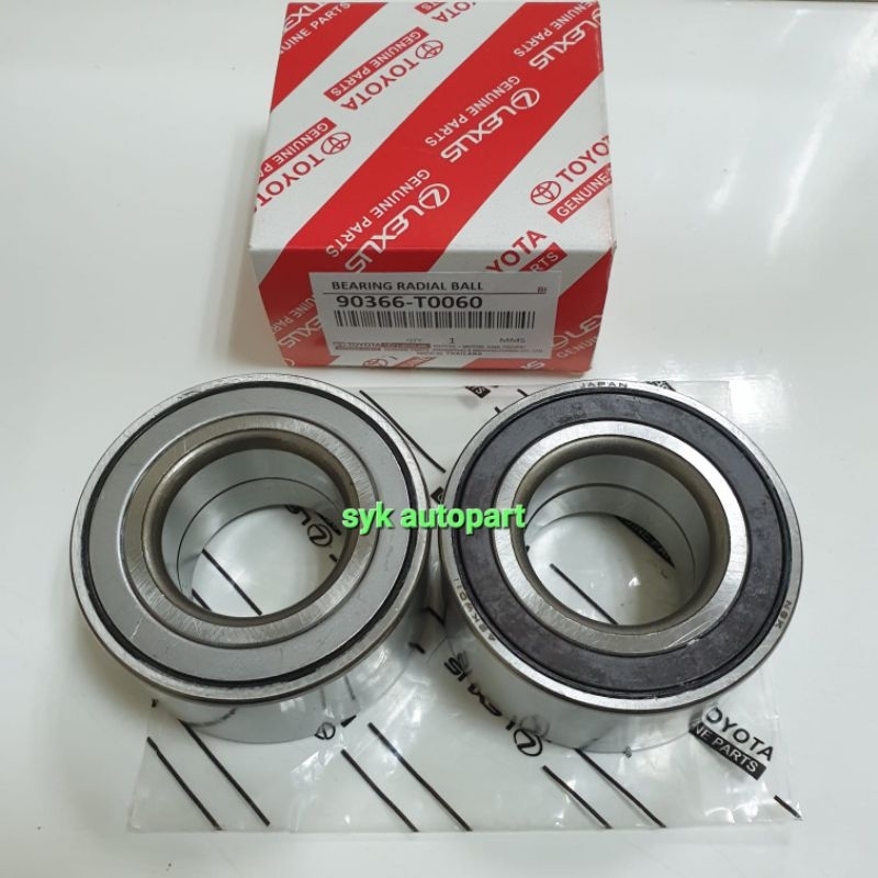 Hilux REVO VIGO FORTUNER VRZ 90366-T0060 ABS REAR WHEEL BEARING ...