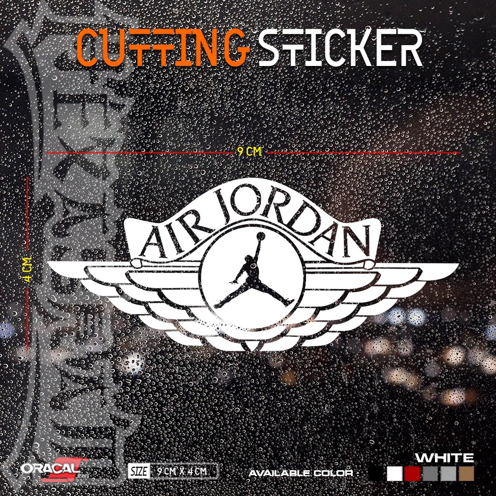 Cutting Sticker AIR JORDAN Logo | Air Jordan Logo Cutting Sticker ...
