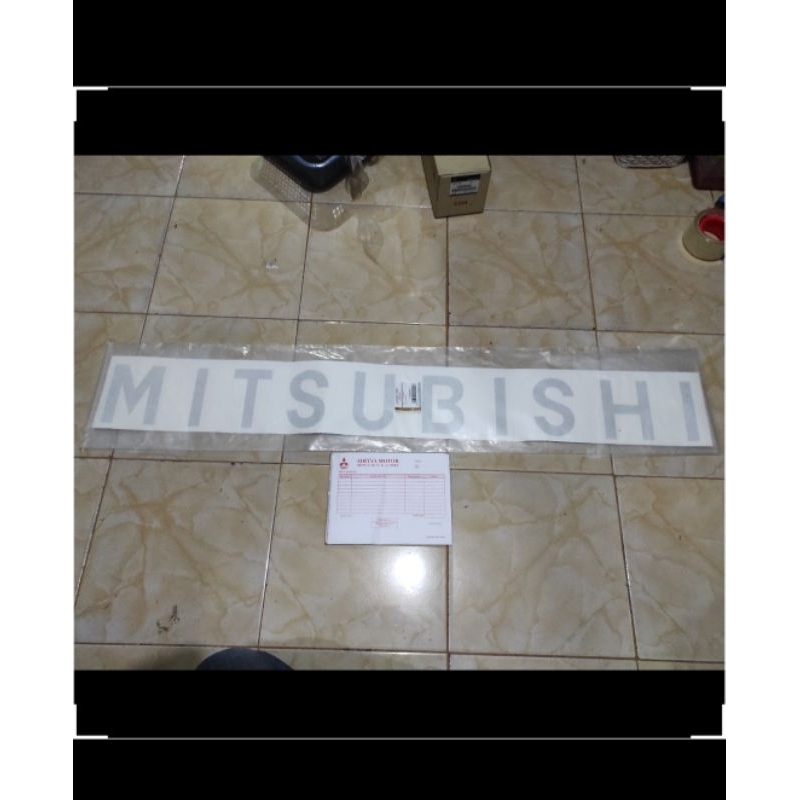 Mitsubishi Writing decal Rear Position L300 100% ORIGINAL Official ...