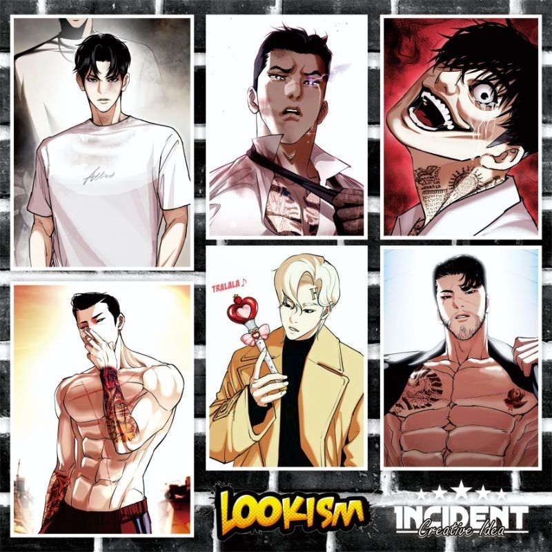 Poster Lookism - Manhwa Lookism Character | Shopee Malaysia