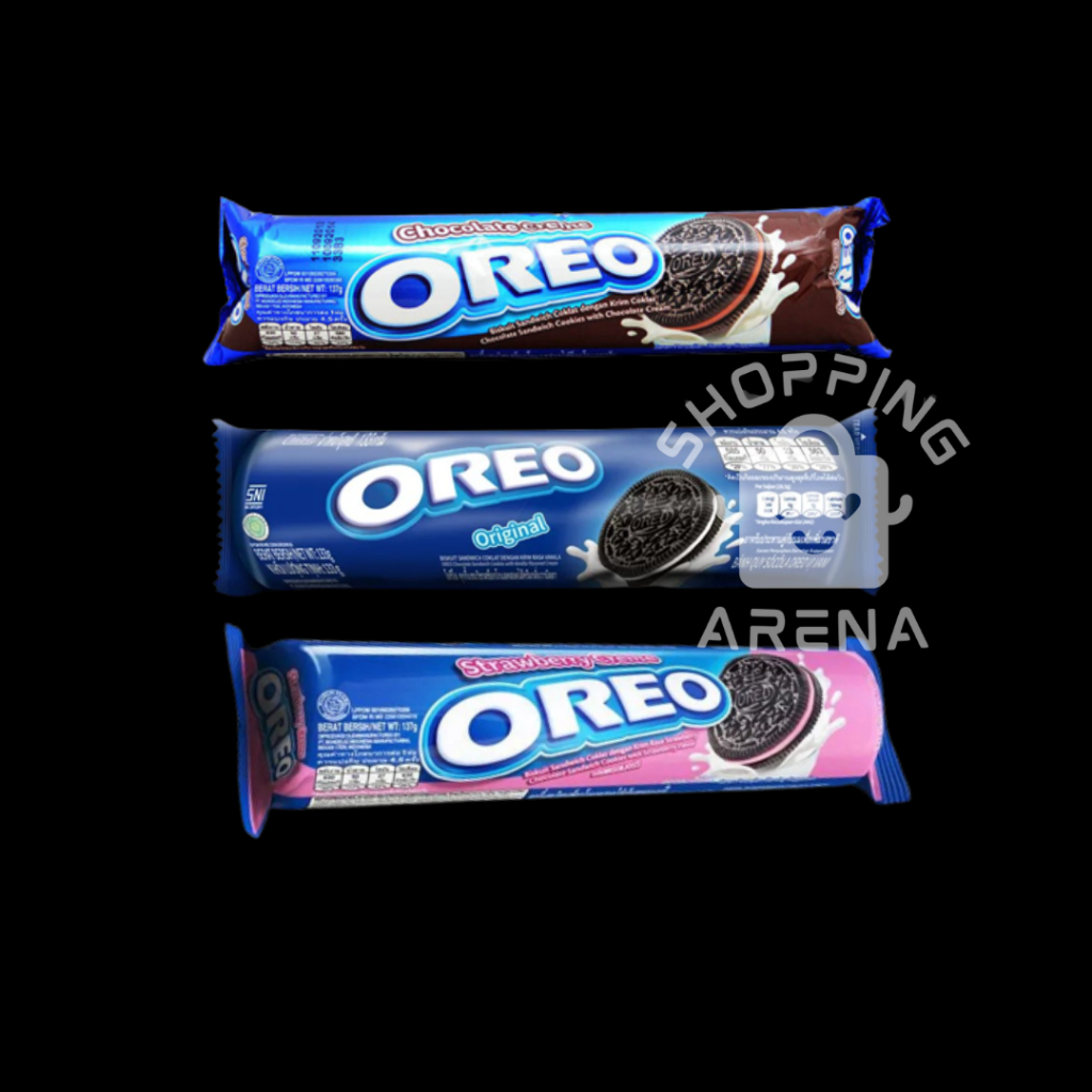 Oreo Roll Biscuit 119.6 gr All Variant Original Chocolate Strawberry ...