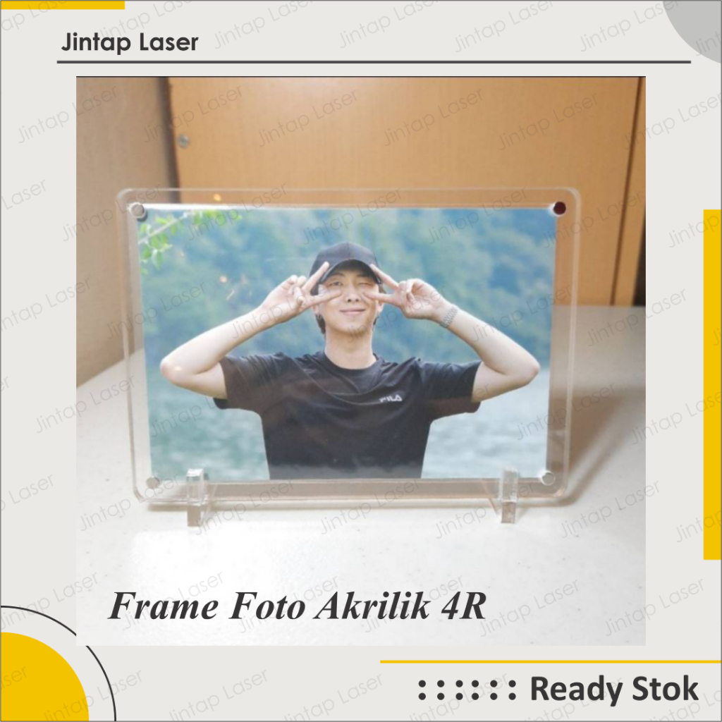 Acrylic 4R PC Frame Includes Acrylic Postcard Frame Leg Stand | Shopee ...