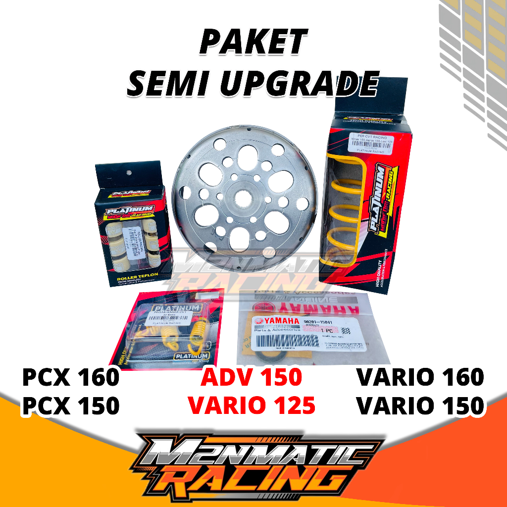 Uprade CVT PCX 160 Package KIRIAN PCX ORIGINAL CUSTOM Bowl SEMI CVT ...