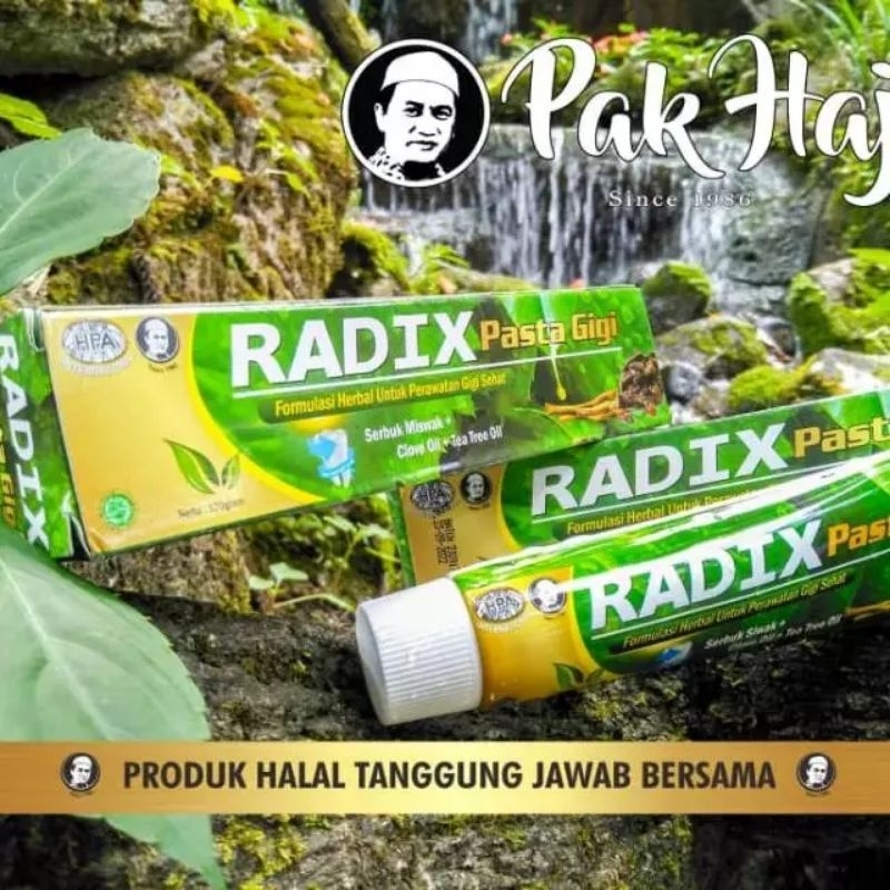 Radix HPA Pak Haji Toothpaste | Shopee Malaysia