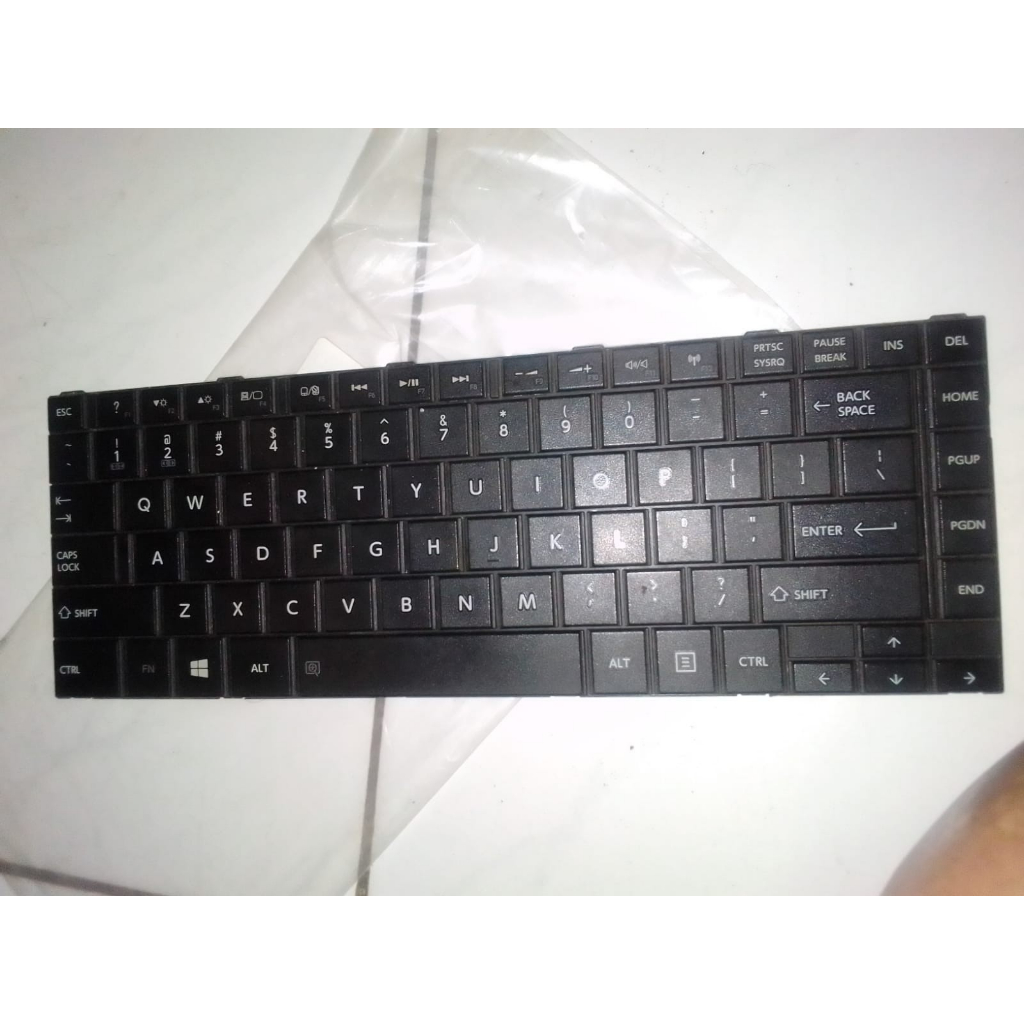 Original Toshiba C800 C840 2nd Keyboard | Shopee Malaysia