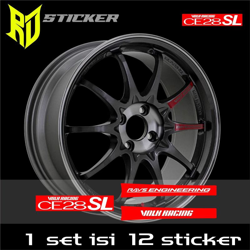 Sticker Rim ce28 SL | Shopee Malaysia