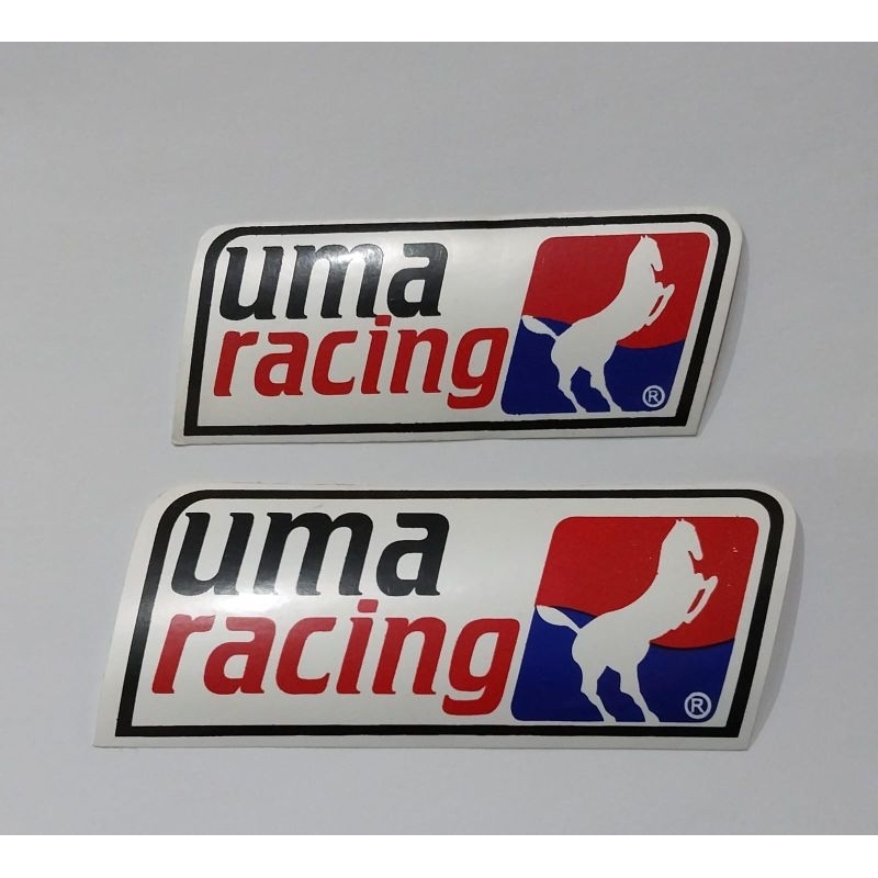 Original sponsor uma RACING emblem logo sticker 100% Original Original ...
