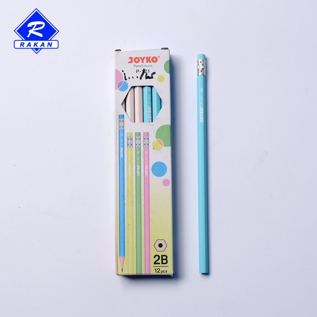 Joyko Pencil pastel Color P-121 2B 1 Pcs | Shopee Malaysia