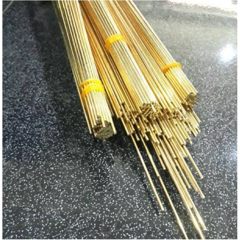 Brass Welding Wire Thickness 2Mm × 1 Meter Per Rod | Shopee Malaysia