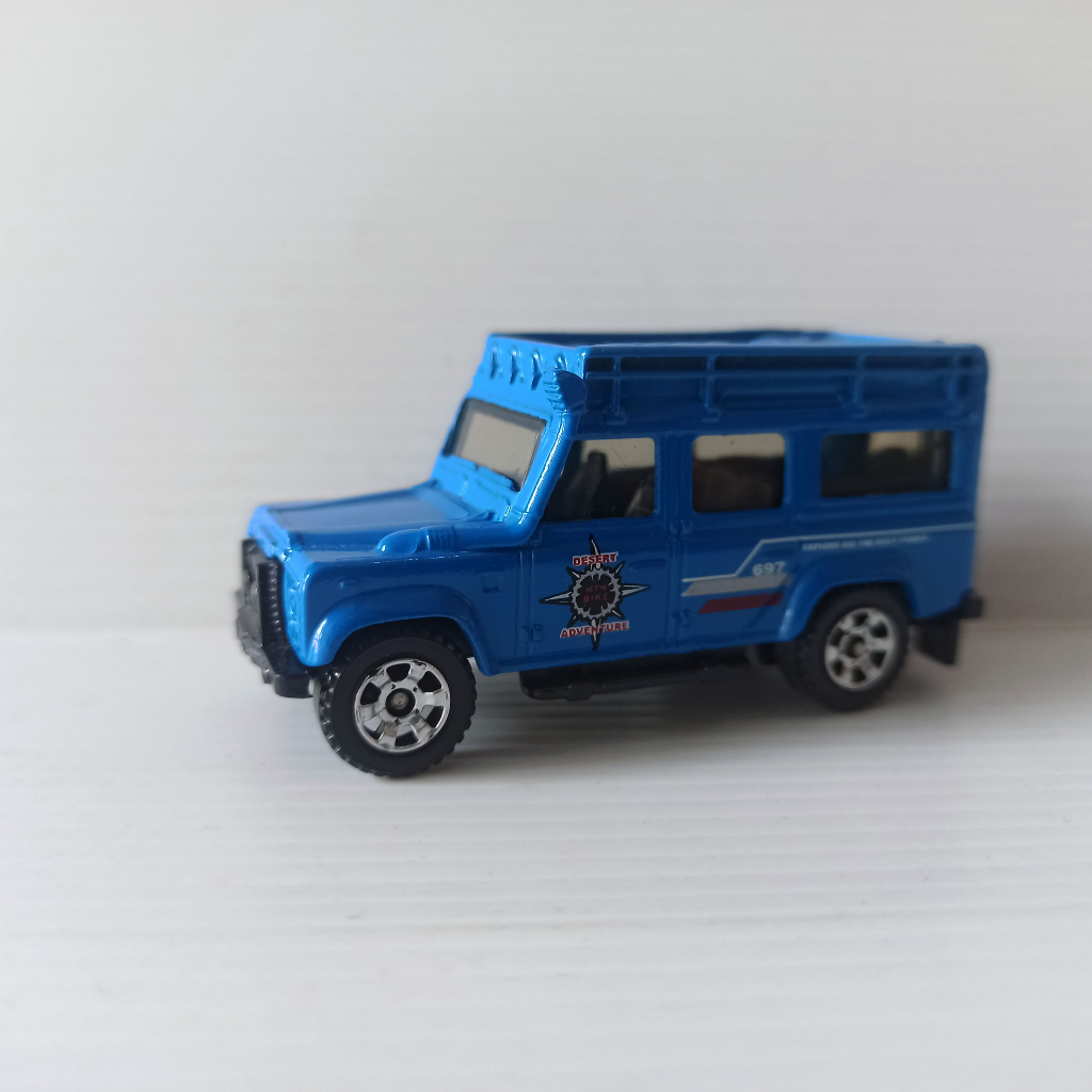 Matchbox Land Rover Defender 110 Blue Blue | Shopee Malaysia