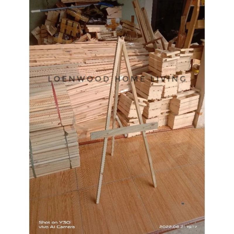 KAYU New Aesthetic Wood Standing 120-110 cm Wooden Photo Standing ...