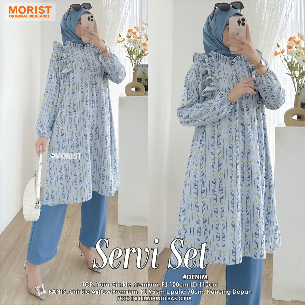 Daily SET SERVI LD 110 BY Dannis Labeled | Shopee Malaysia