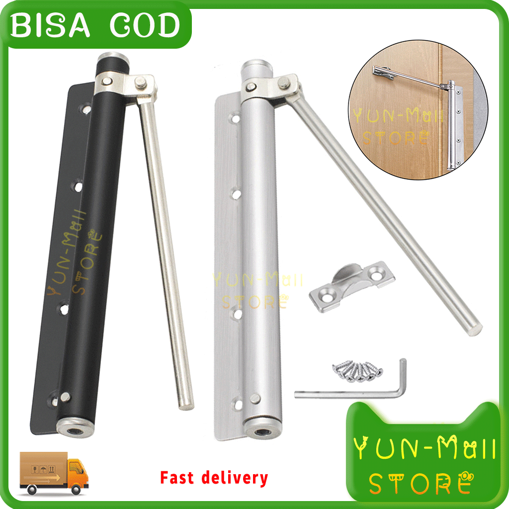 Yun Mall Door Closer Automatic Door Retainer Cover Stainless Steel ...