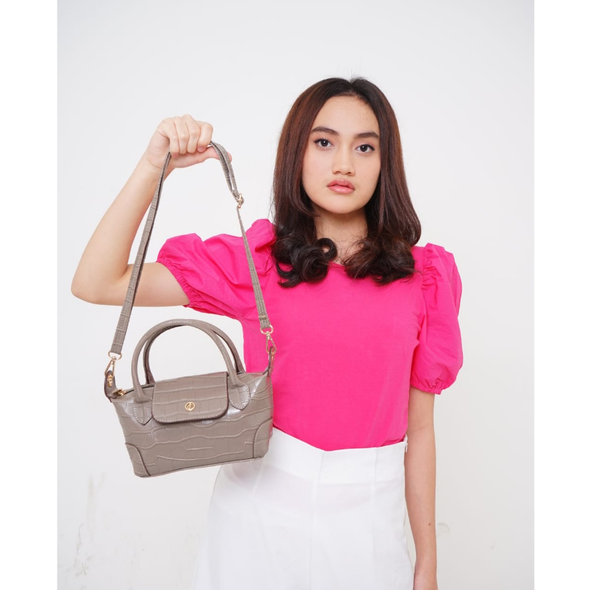 Coco Buncor Bag Hk Croco Mini Shopee Malaysia